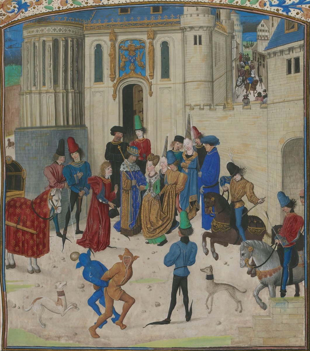 The Ball of the Burning Men! On 28 January 1393 a masquerade ball was ...