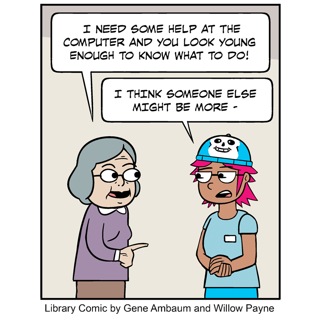 Library Comic on Twitter: "Enough. #librarylife"