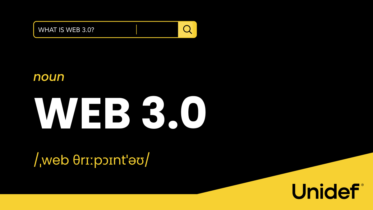 Unidef on Twitter: "What is Web3? #Web3 is a major step forward in the evolution of the internet ...