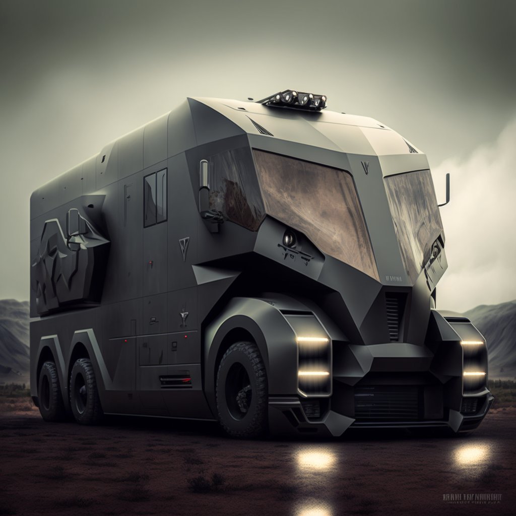 Zombie Apocalypse Semi Truck