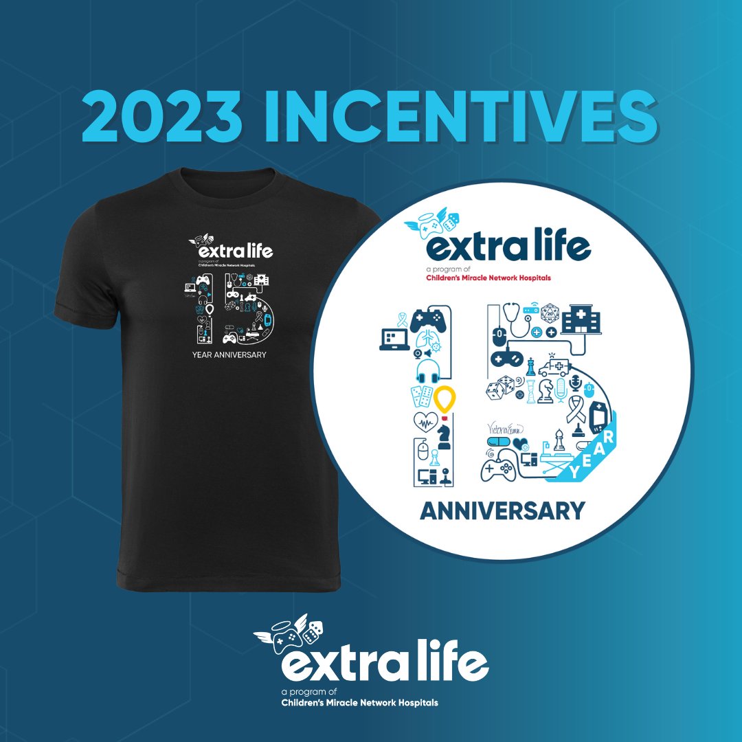 Extra Life on Twitter: "Check out our NEW 15th Anniversary-themed #ExtraLife Platinum incentives ...