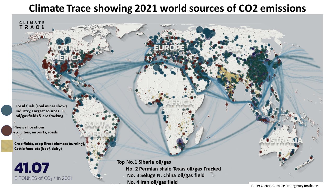 Co2 Fracking Locations