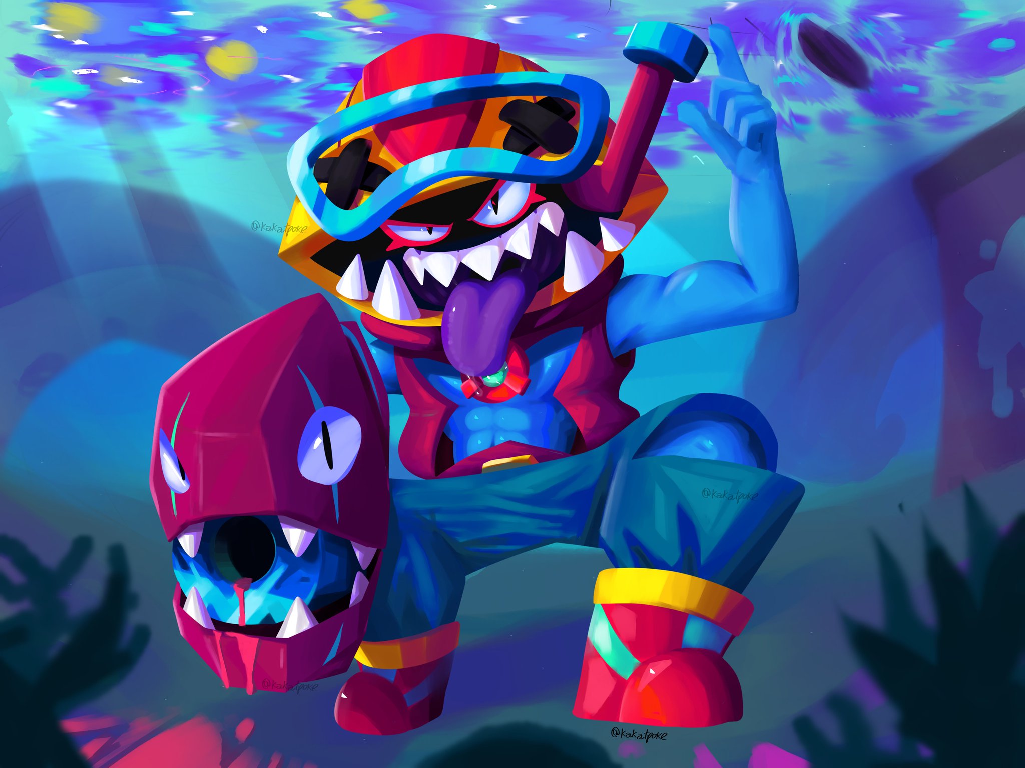 Brawler Concept Art ArtStation Brawl Stars Concept