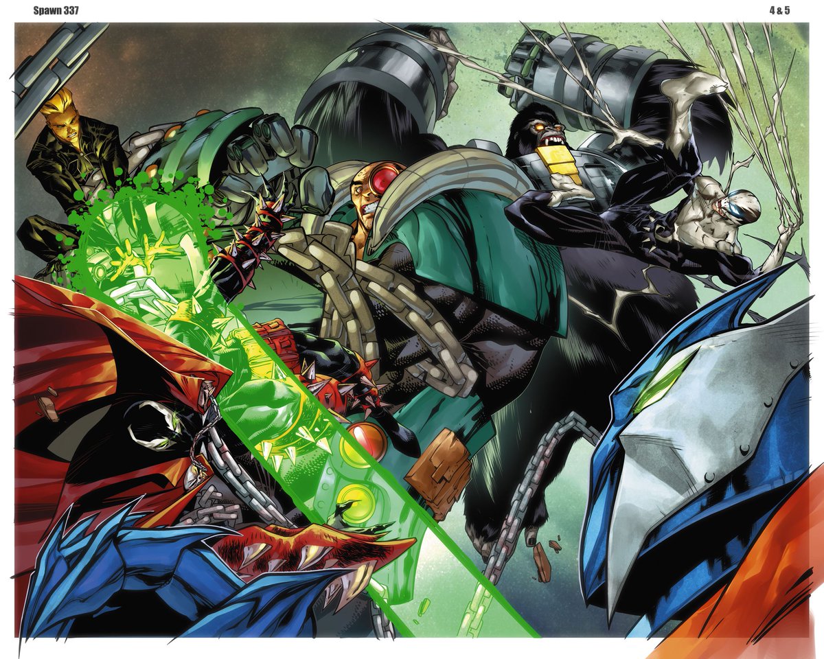 McFarlane Comics Official on Twitter: "Page breakdown for SPAWN #337! On Sale TODAY ...