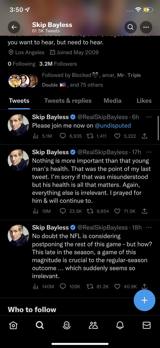 alex on Twitter: "If your iQ is truly low enough to think Skip said anything disrespectful ...