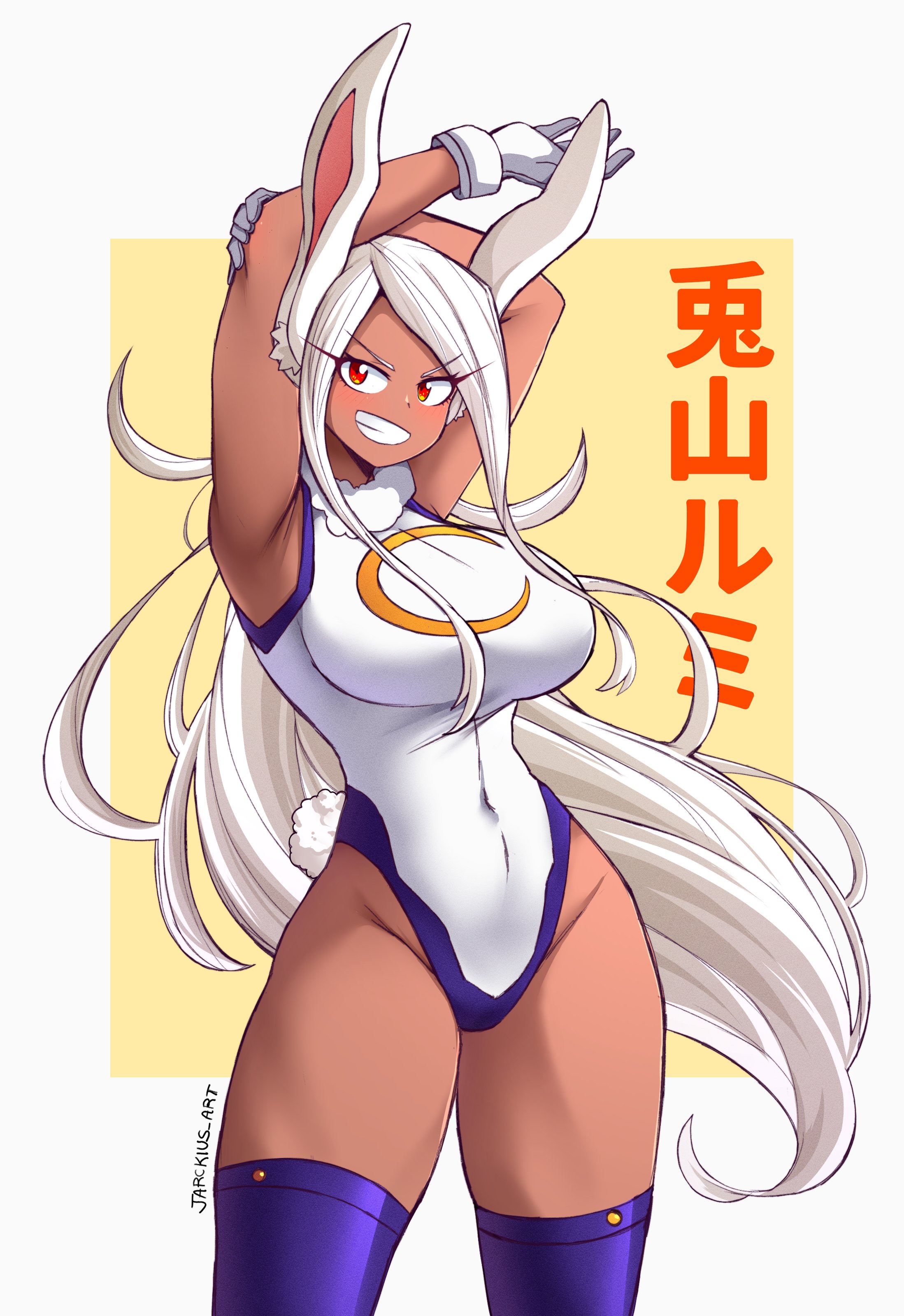 Jarckius Art on Twitter: "Rabbit Hero Mirko! 🐰 #Fanarts #BokuNoHeroAcademia #MyHeroAcademia ...