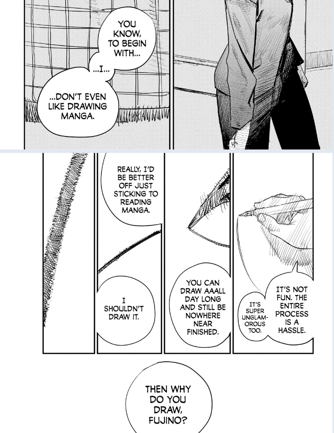 Artca9 (Vore Artist) on Twitter: ""Look Back" really got to me on my second read a month ago ...