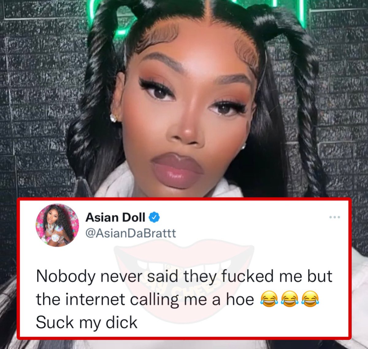 Say Cheese ππ§ On Twitter Asian Doll Speaks βnobody Never Said They