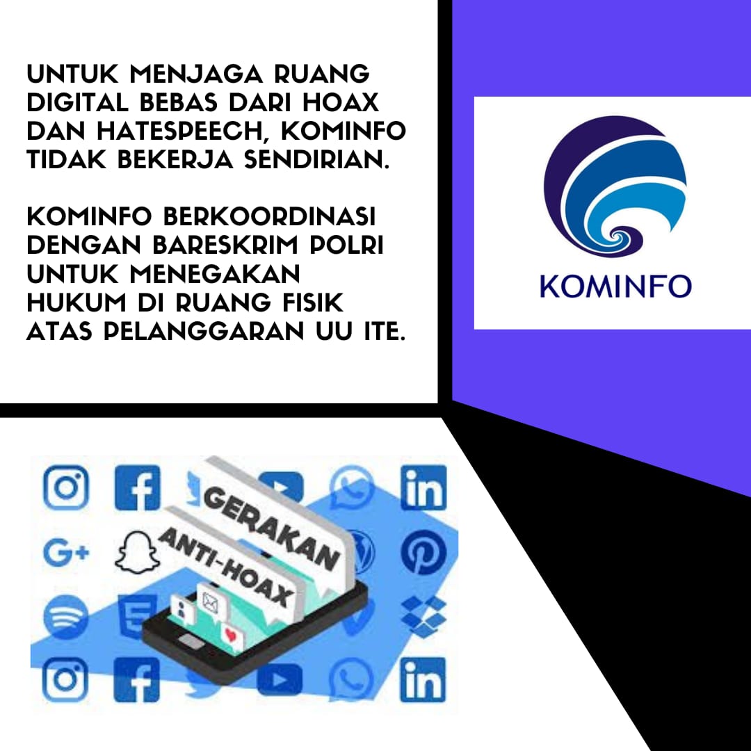 ivoniezahra on Twitter: "Kominfo bakal kerjasama dengan Bareskrim untuk ...