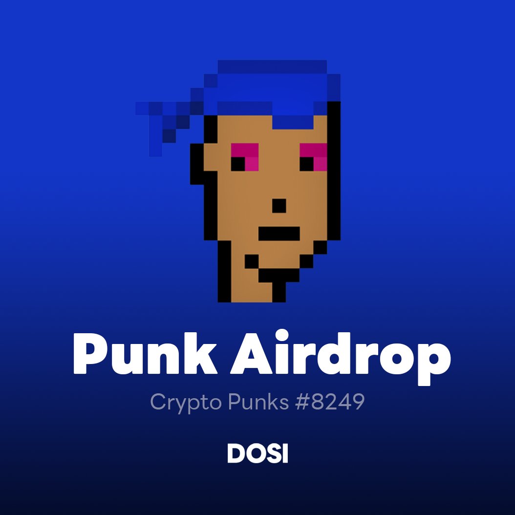 DOSI_official on Twitter: "📢A huge shout-out to @cryptopunksnfts ! With our heartful respects ...