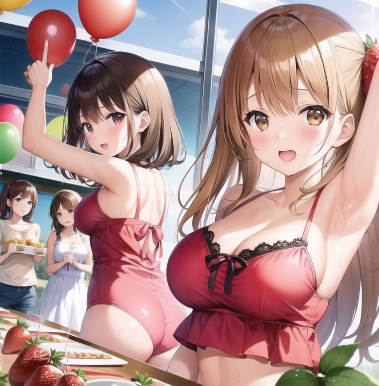 CONV＠AIArt (AIイラスト作成中) on Twitter: "#いちごの日 #AIイラスト腋フェチ部 https://t.co/nekuzcpUAW" / Twitter