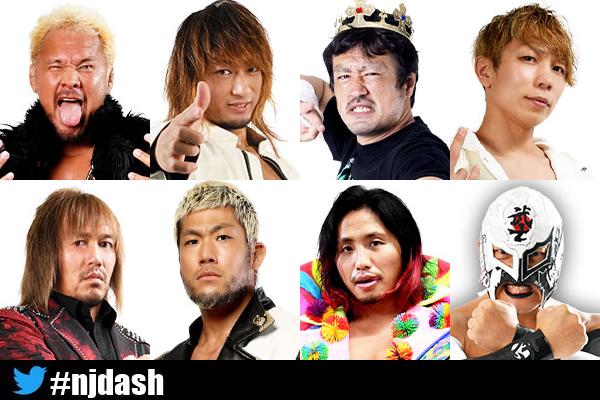 NJPW Global on Twitter: "LIJ is facing a Hontai and CHAOS side headed up by Shota Umino, now ...