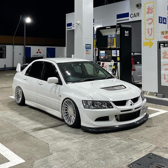 Stanced Evo 8 White