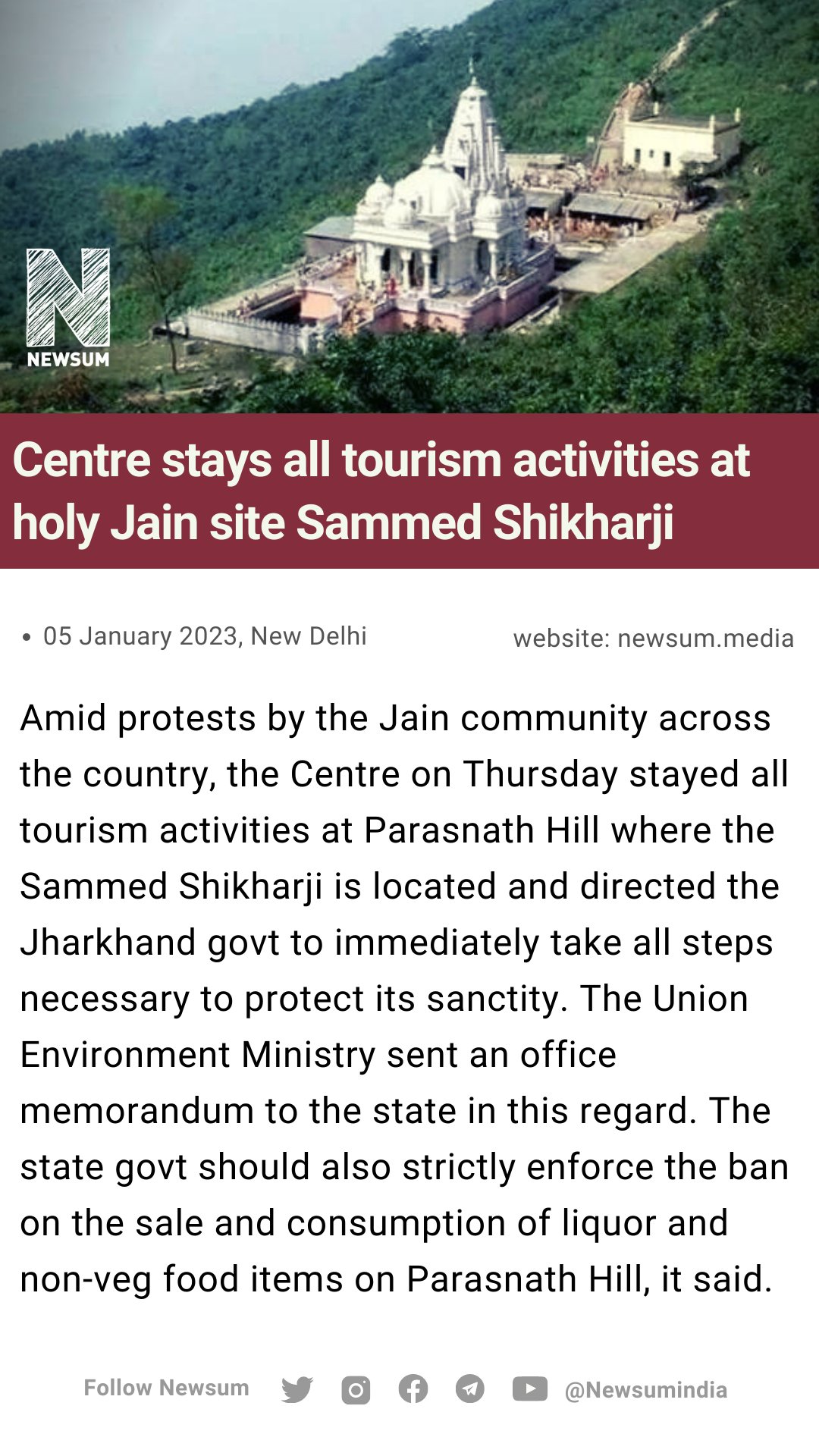 Jain Temple Shikharji