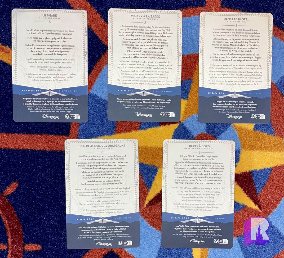 DLP Report on Twitter: "⚓️ A new set of 5 lovely collectible cards ...