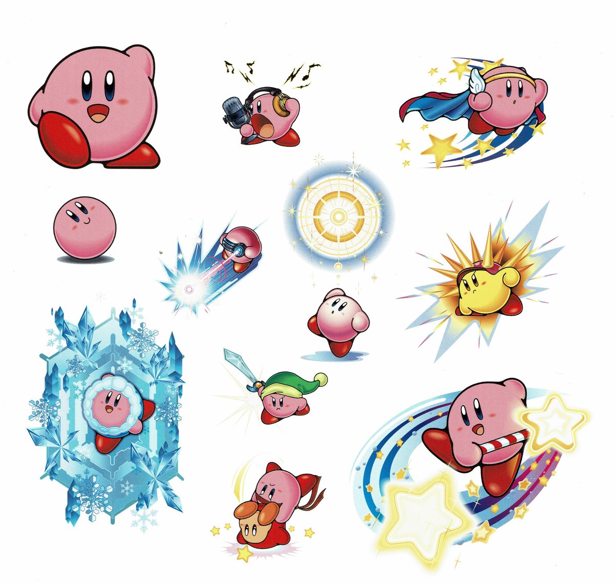 Kirby: Nightmare in Dream Land - character artwork. VideoGameArt ...