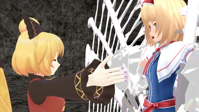 Rave N虹色ちくわーむ On Twitter Rt Pc752060059 1月10日は蜘蛛糸拘束の日 ヤマメさんに可愛がられるアリスちゃん