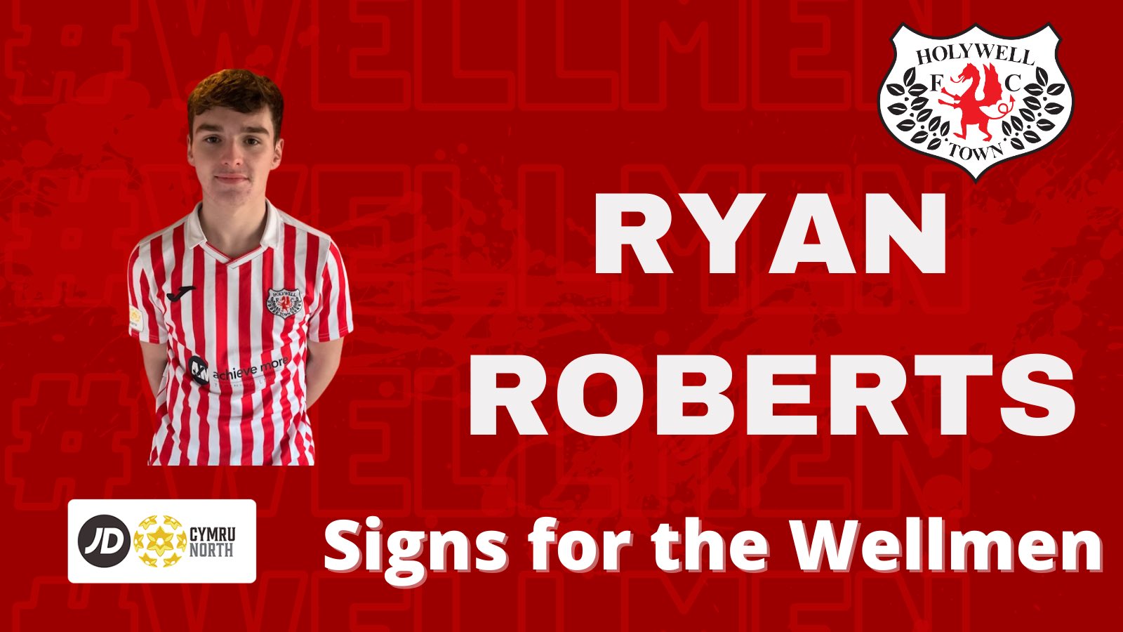Holywell Town FC on Twitter: "🚨New signing ️ Ryan Roberts has signed for the Wellmen. The ...