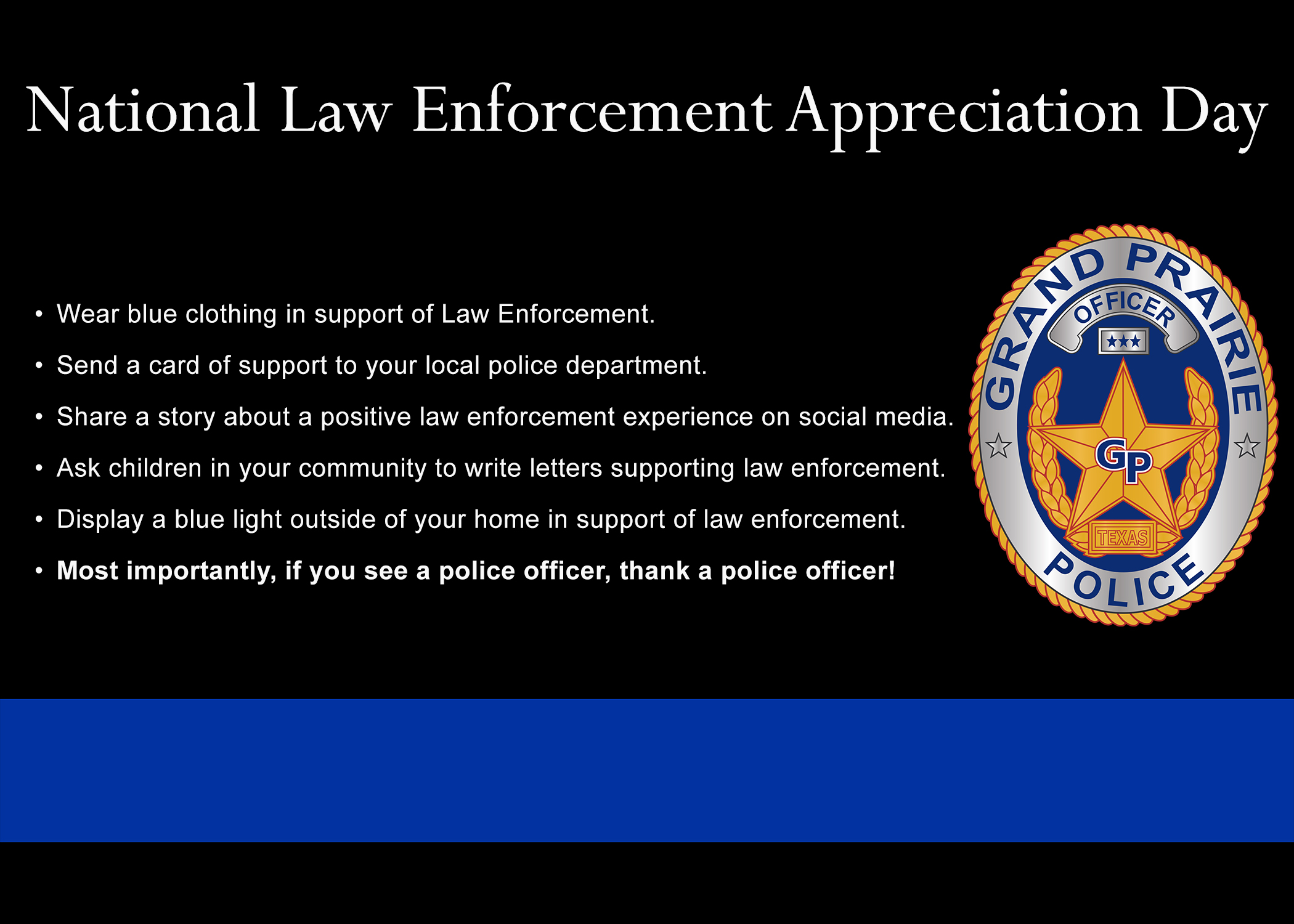 Police Appreciation