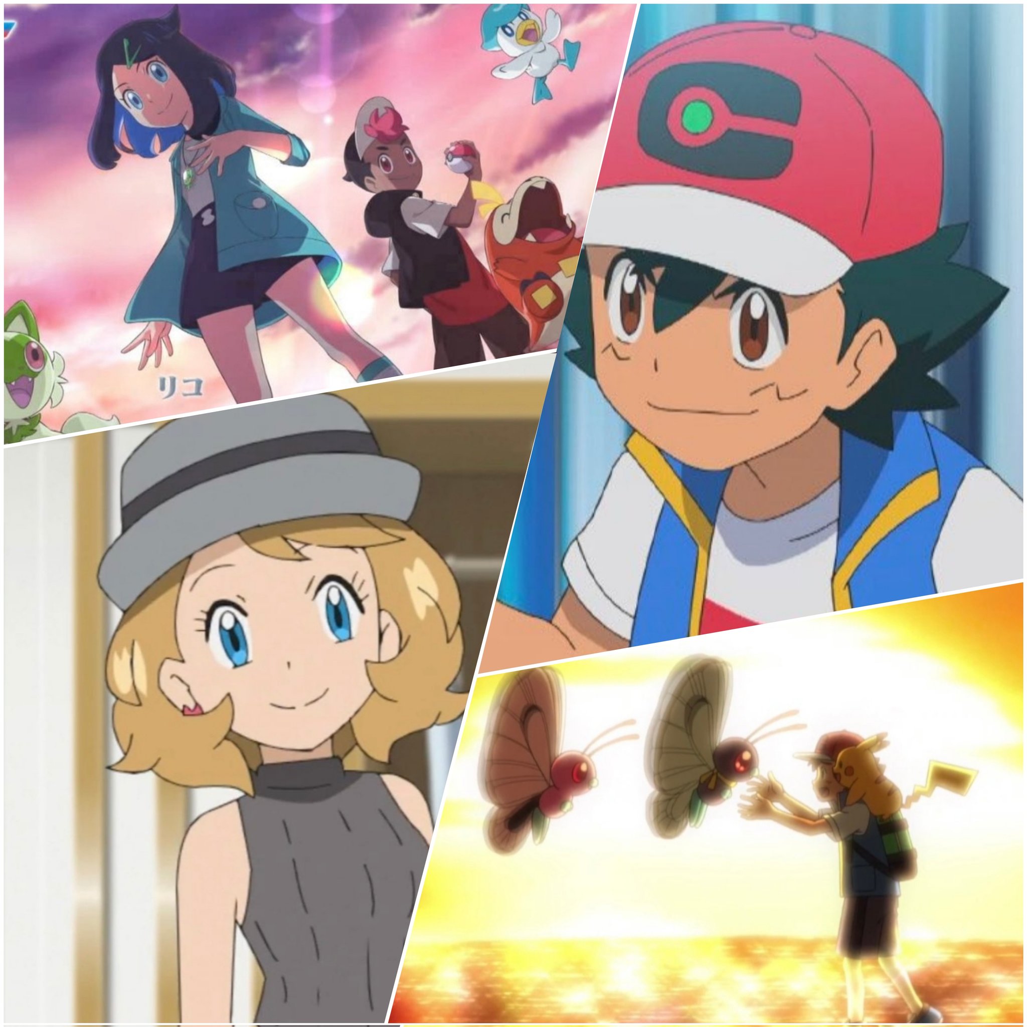 Pokemon Serena And Ash Meet