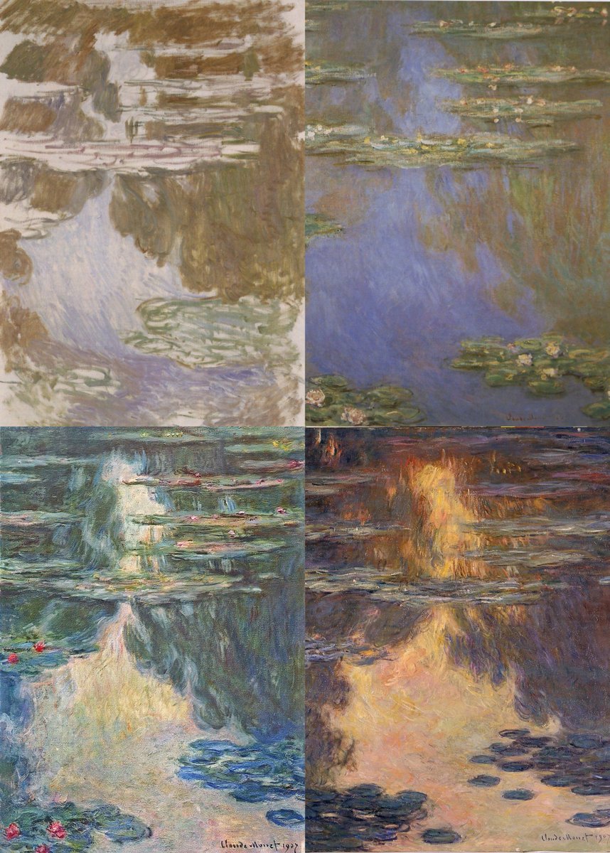 Why did Claude Monet paint the same water lilies in his garden more ...