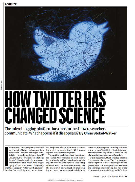 O Twitter mudou a ciência – o que acontece agora que está em crise?l ...