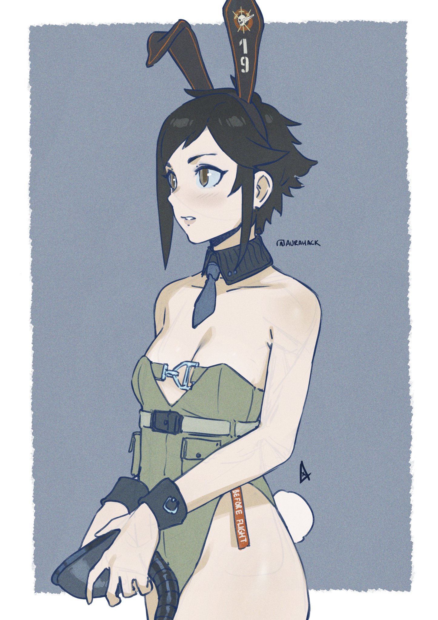 Aura on Twitter: "Kei Nagase from Ace Combat: Ikaros in the Sky/AC5 in a bunny suit https://t.co ...