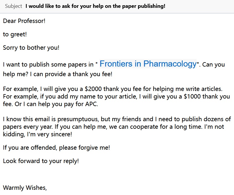 Presumptuous Example