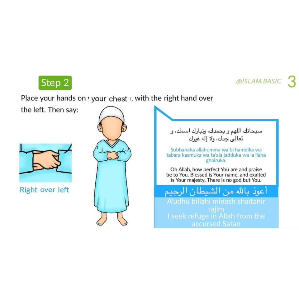 HOW TO PRAY SALAH STEP BY STEP! °•☆ MUST READ 📚 - Thread from Cool ...