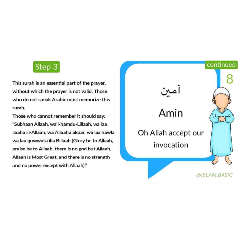 HOW TO PRAY SALAH STEP BY STEP! °•☆ MUST READ 📚 - Thread from Cool ...