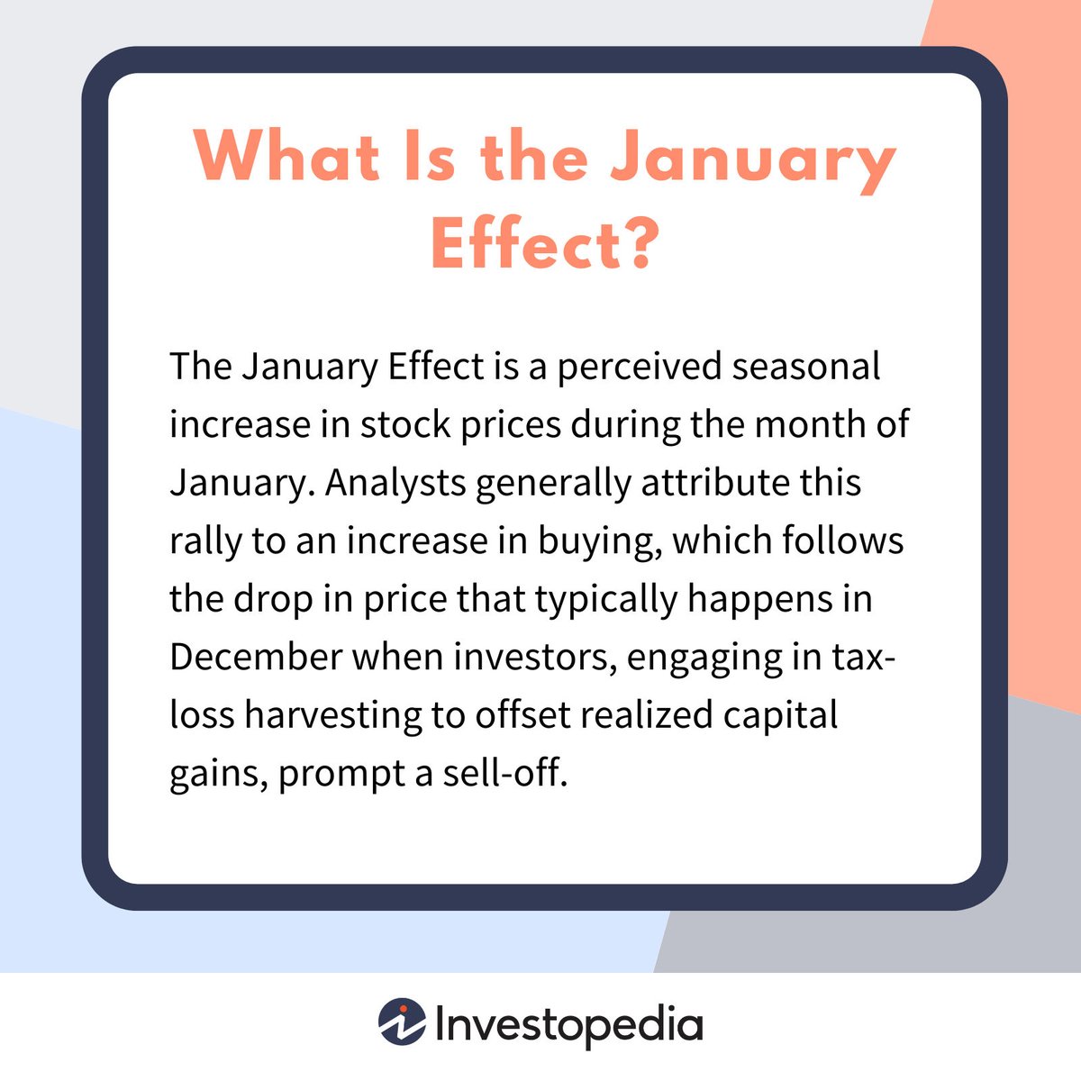 TERM OF THE WEEK: The January Effect. Understand what it means and what ...