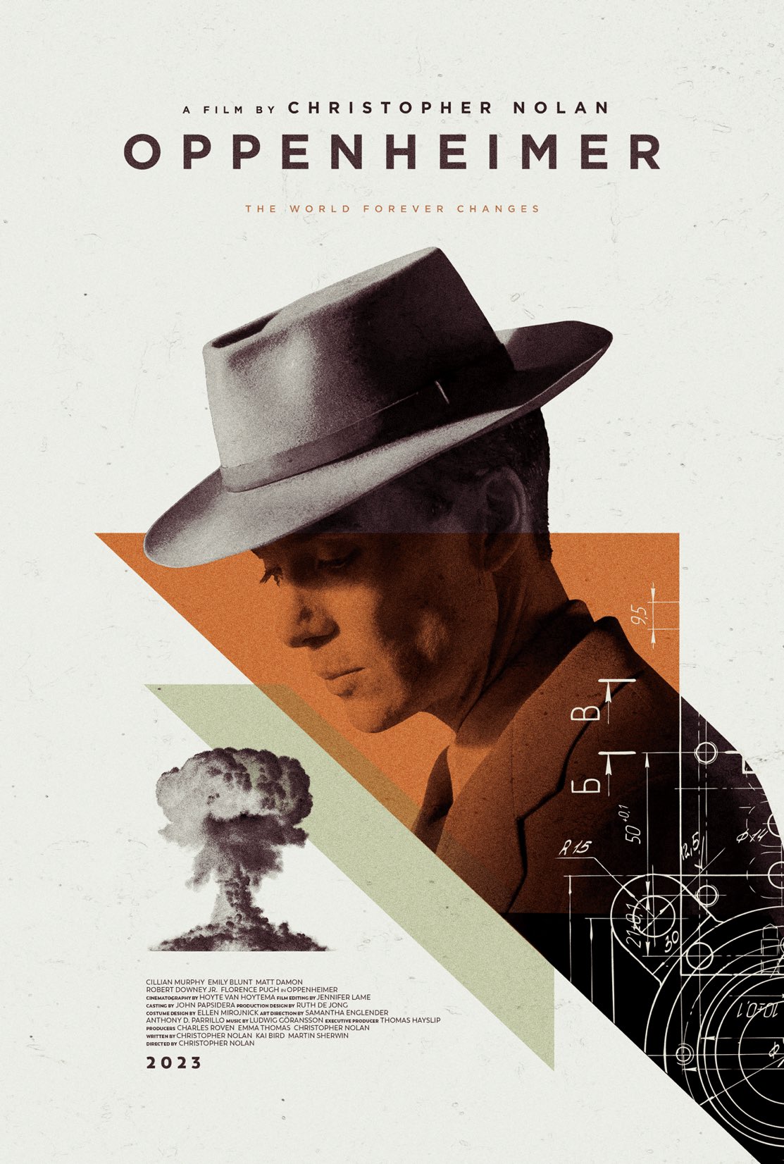 There Are Several Posters For Christopher Nolan's OPPENHEIMER Movie ...