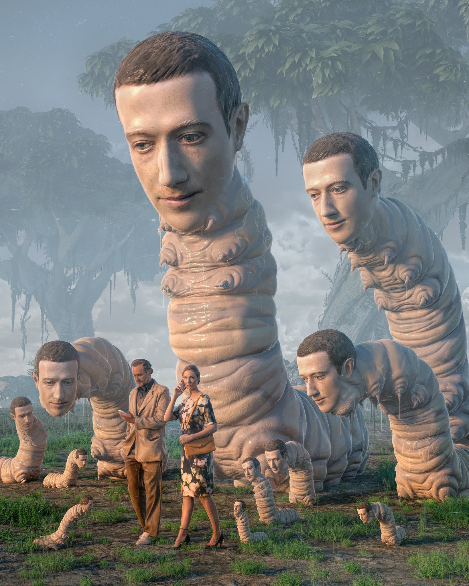 beeple on Twitter: "INVASIVE SPECIES https://t.co/eQw9IG4FjZ" / Twitter