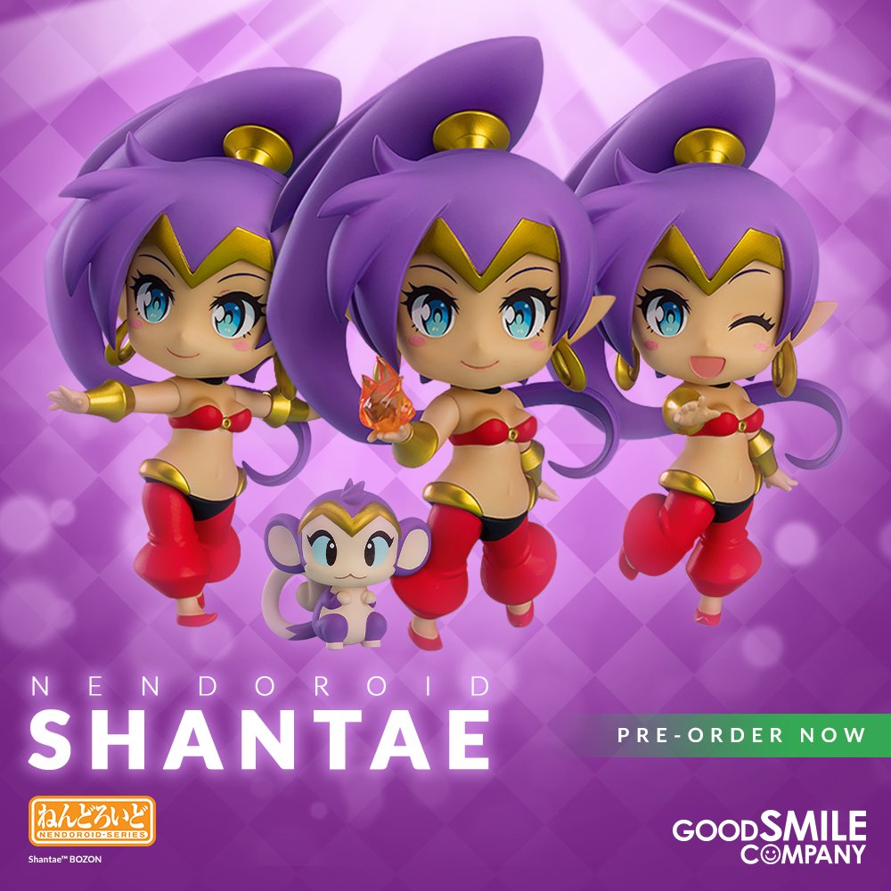 GoodSmile_US on Twitter: "Preorders are still open for Nendoroid Shantae from the Shantae series ...