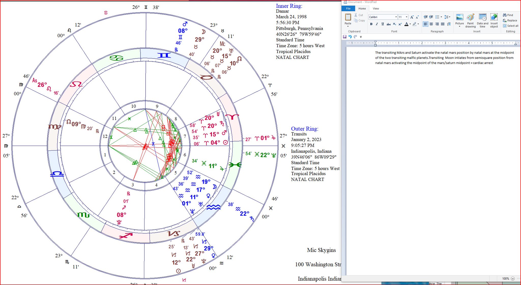 Mic Skygins on Twitter: "@dorjepadma Damar Hamlin's transiting Mars and Saturn midpoint ...