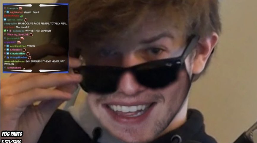 Ranboos face reveal - terylaunch