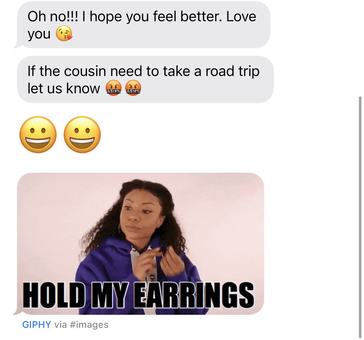 Hold My Earrings Meme