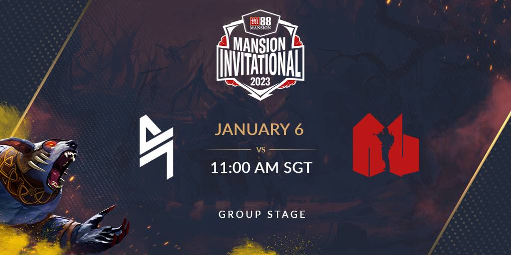 Mansion Esports Club on Twitter: "Today’s first series at M88 Mansion Invitational is a match ...