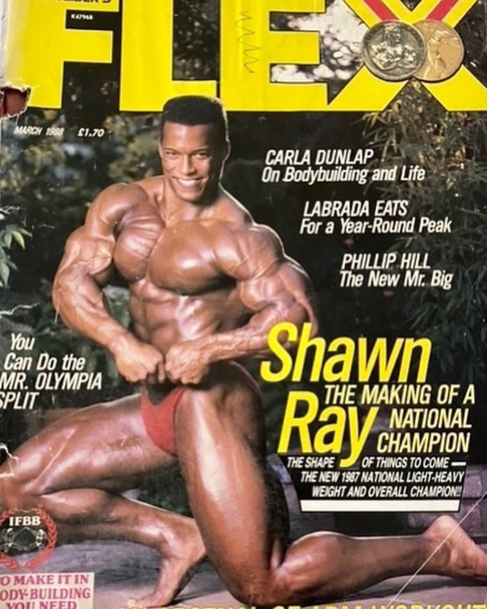 FLEX on Twitter: "Repost from @shawnrayifbbpro • Throwback Thursday- Cover Shot @flex_magazine"