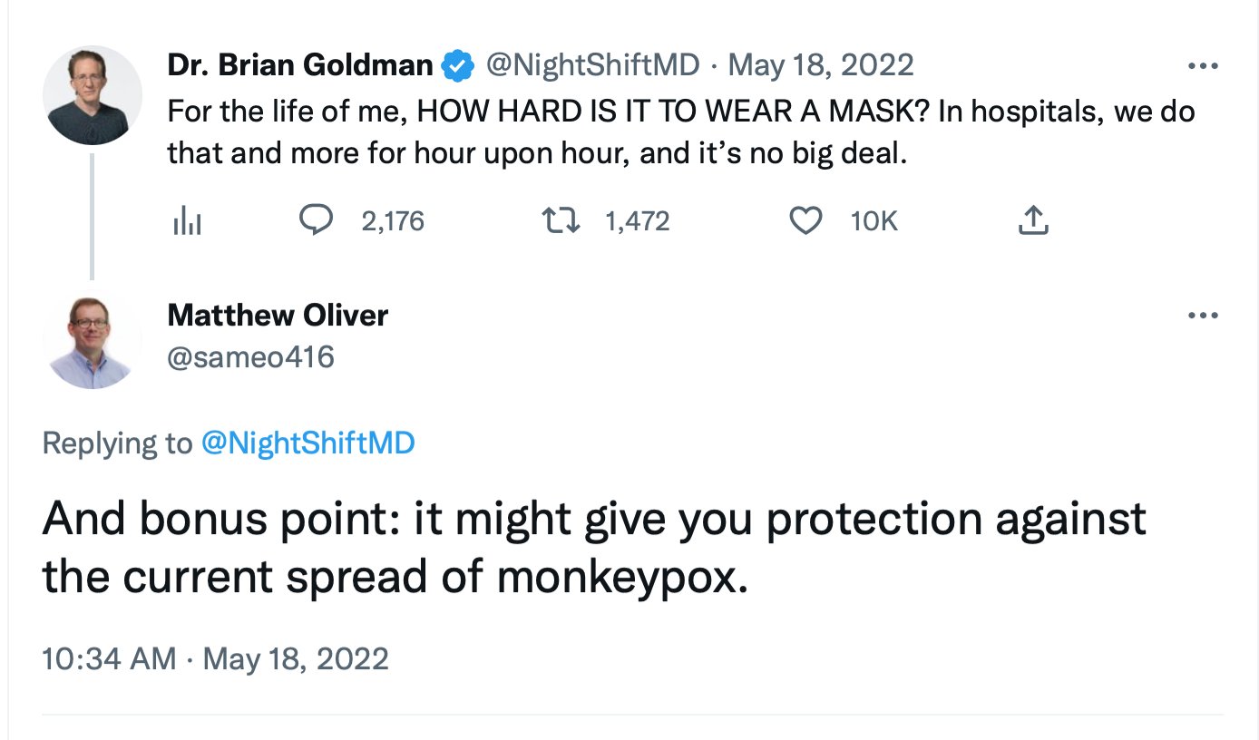 Benjamin Ryan on Twitter: "Here are some of Matthew Oliver's (@sameo416) monkeypox ...