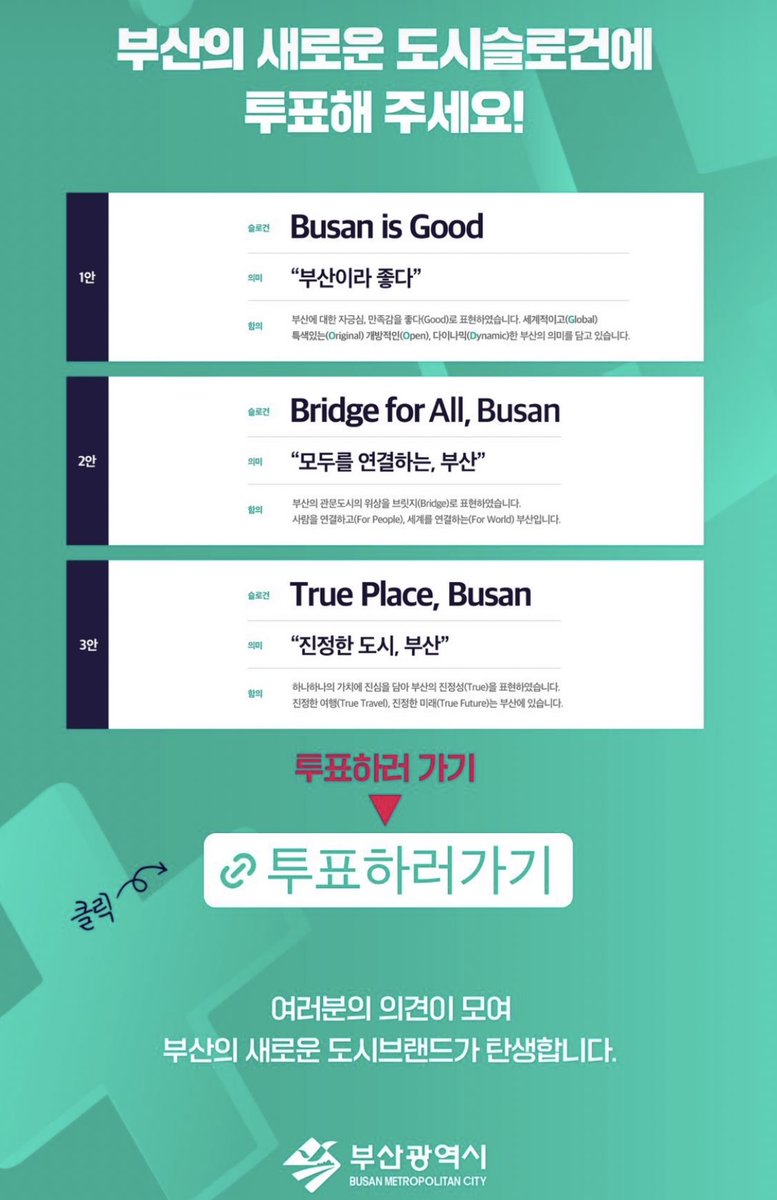 Sokeel Park 박석길 on Twitter: "Please everyone vote for "Busan is Good" here: https://form.office ...