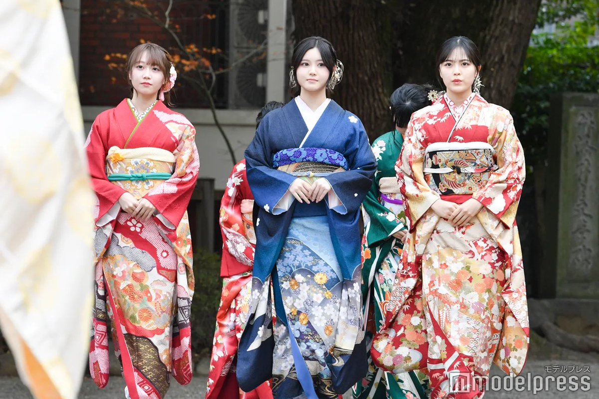 nau on Twitter: "Nogizaka46 Seijin Shiki members 2023 from Model Press"