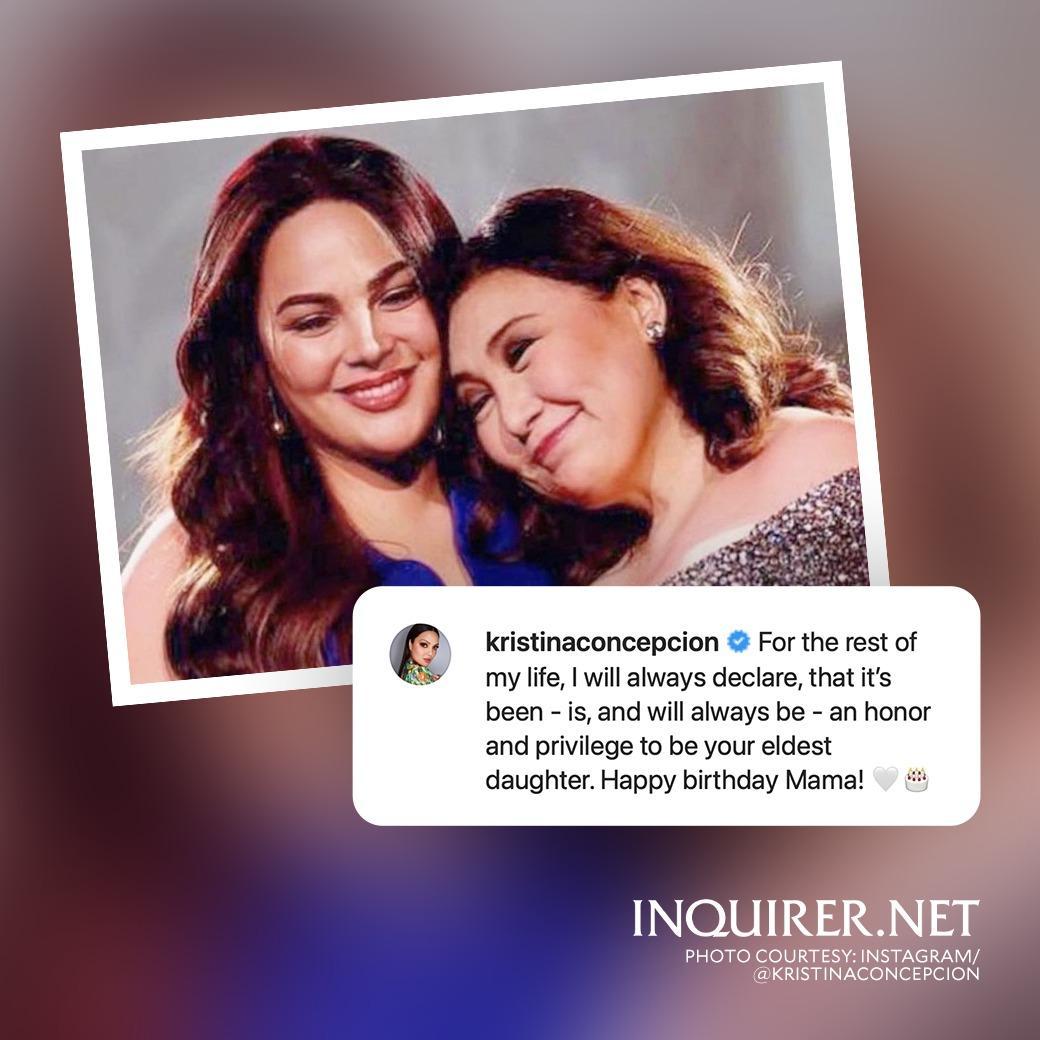 Inquirer on Twitter: "'HAPPY BIRTHDAY MAMA' 🤍🎂 LOOK: KC Concepcion shows her appreciation for ...