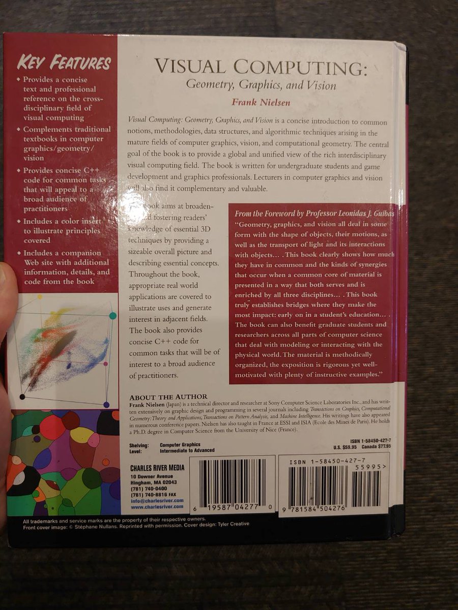 Frank Nielsen on Twitter: "Book "Visual Computing: Geometry, Graphics, and Vision": Chapters on ...