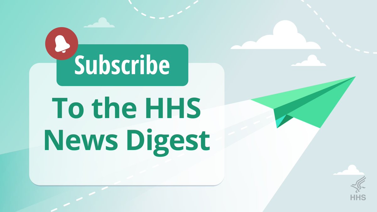 Sign up to receive weekly updates of HHS news releases directly to your ...