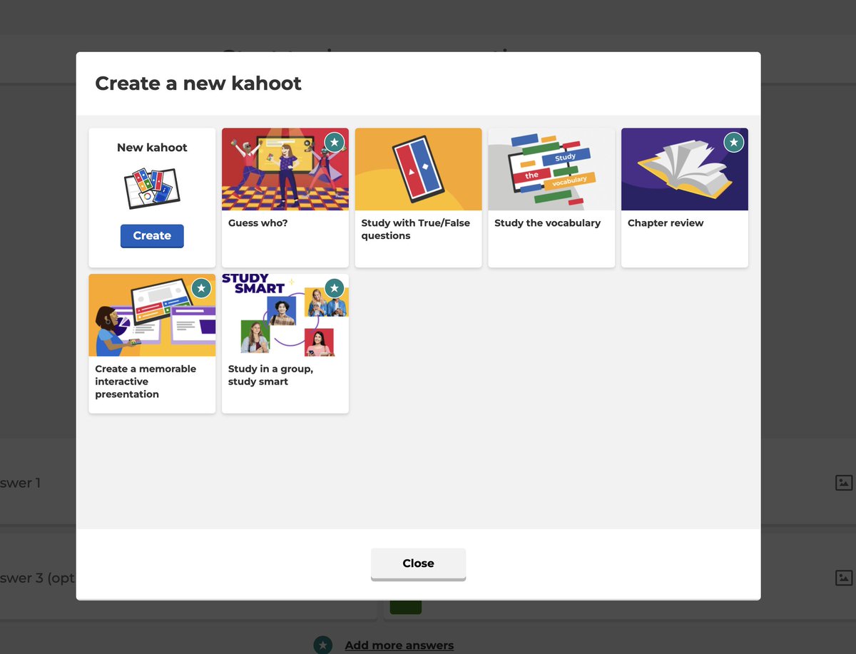 Kahoot! on Twitter: "Can you believe it?! Student templates are live ...