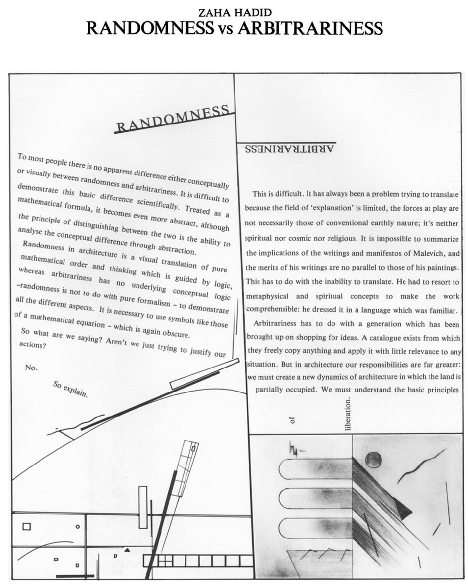 Architext14 On Twitter Zaha In Her Own Words Explaining Random Logic architext14-on-twitter-zaha-in-her-own-words-explaining-random-logic