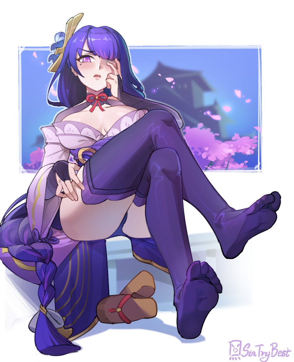 Sin(Commission Full) on Twitter: "Raiden Shogun Commission"