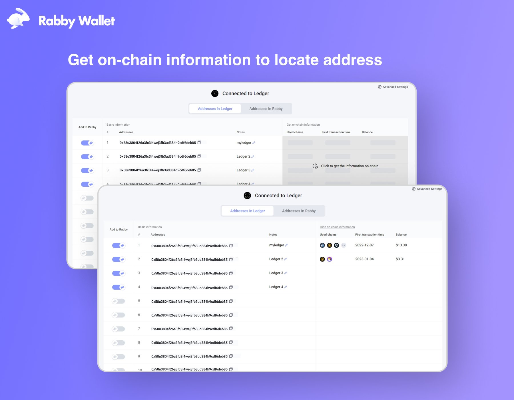 Rabby Wallet on Twitter: "1/5 If you're a @Ledger owner and you're not using Rabby, you're ...
