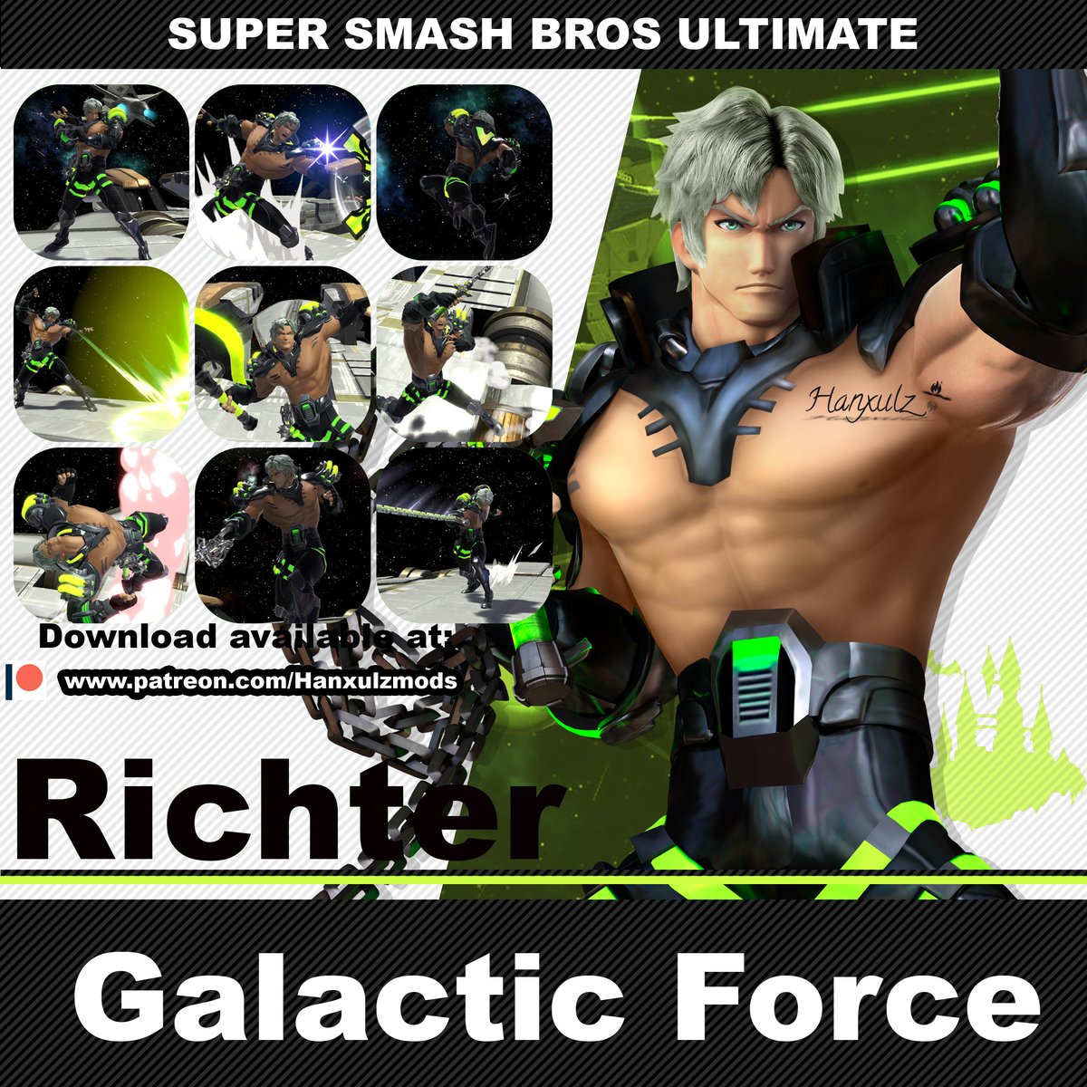 Hanxulz Ultimate Mods on Twitter: "SSBU Mod: Richter (Galactic Force) Download Available here ...